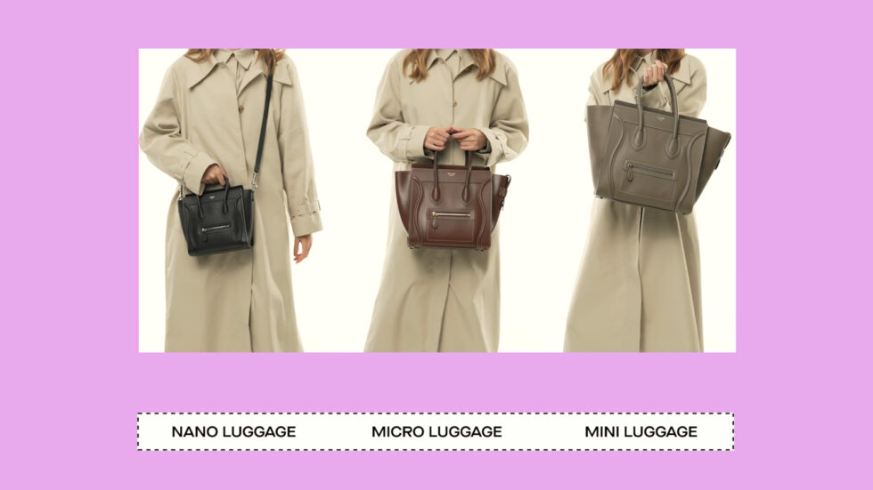 The Size Guide: Celine Luggage and Phantom | The Vault