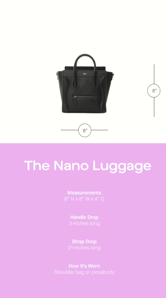 The Size Guide: Celine Luggage and Phantom Celine Luggage and Phantom ...