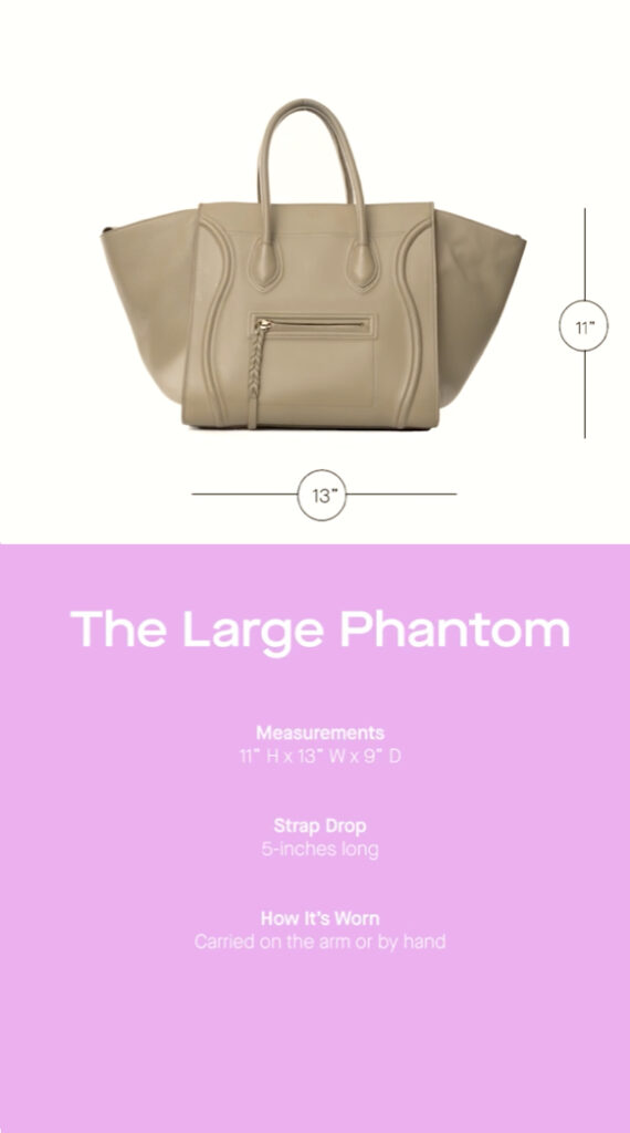 The Size Guide: Celine Luggage and Phantom Celine Luggage and Phantom ...